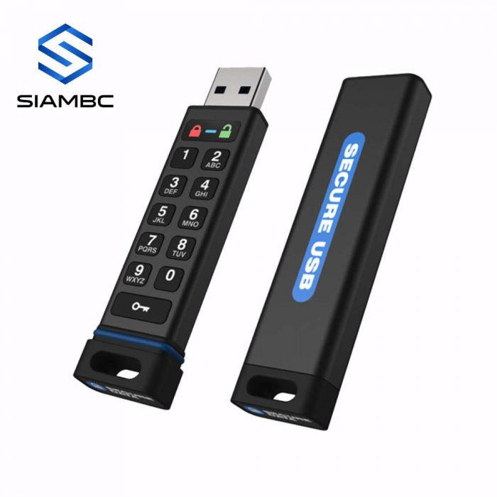 SecureData SecureUSB KP 128GB แฟลชไดรฟ์เข้ารหัส Encrypted Flash Drive ...