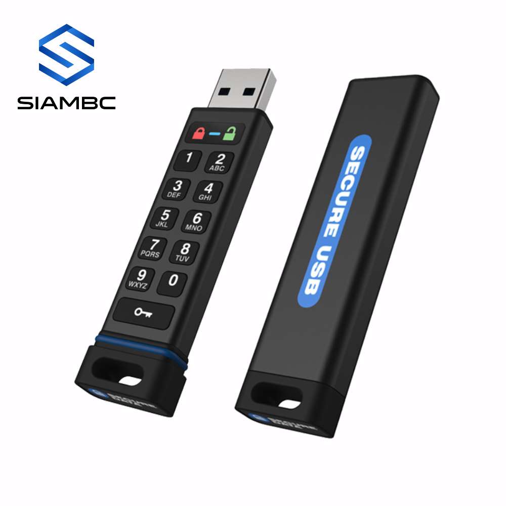 SecureData SecureUSB KP 128GB แฟลชไดรฟ์เข้ารหัส Encrypted Flash Drive ...