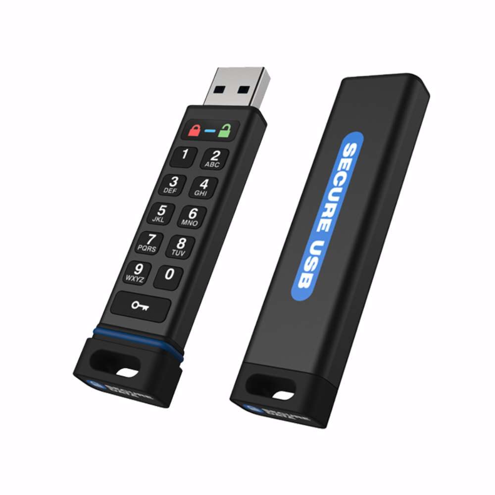 SecureData SecureUSB KP 128GB แฟลชไดรฟ์เข้ารหัส Encrypted Flash Drive ...