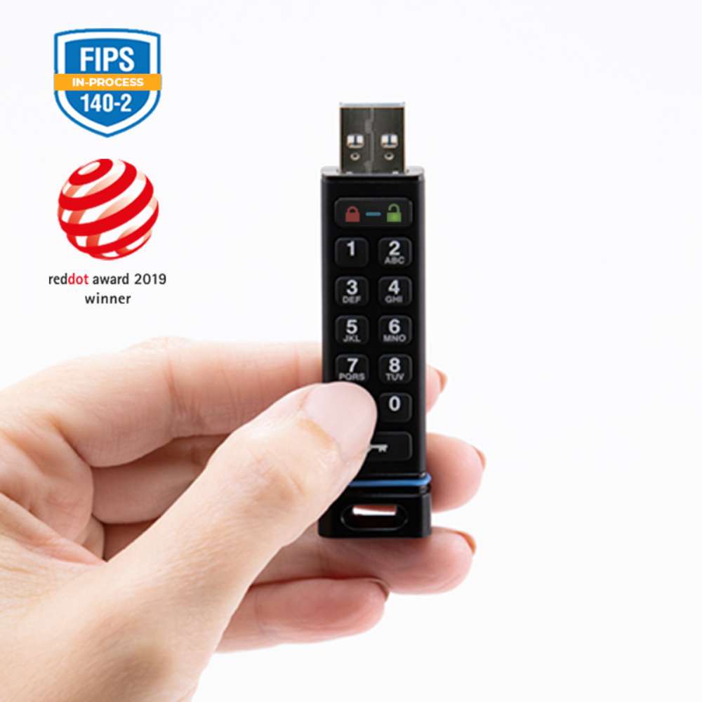 SecureData SecureUSB KP 128GB แฟลชไดรฟ์เข้ารหัส Encrypted Flash Drive ...