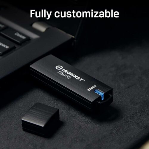 Kingston IronKey D500S Hardware-encrypted USB Flash Drive 8GB แฟลชไดรฟ์ ...