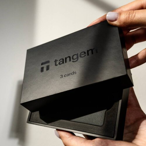 Tangem Wallet (Black) x3 Cards Set - SIAMBC - ตัวแทนจำหน่าย Ledger ...